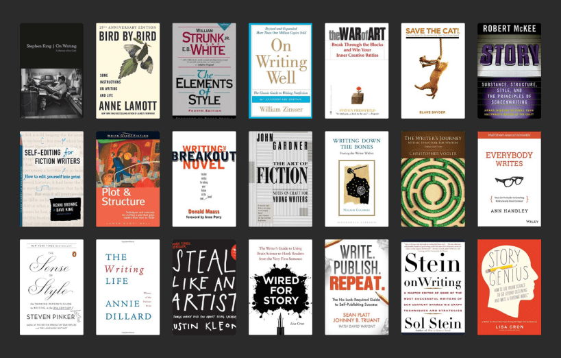 Top 10 Books on Writing – Stories From Tomorrow – Jessica Brook's ...